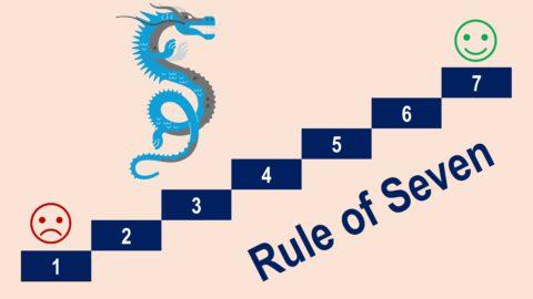 Rule of Seven - PARETO-Strategien
